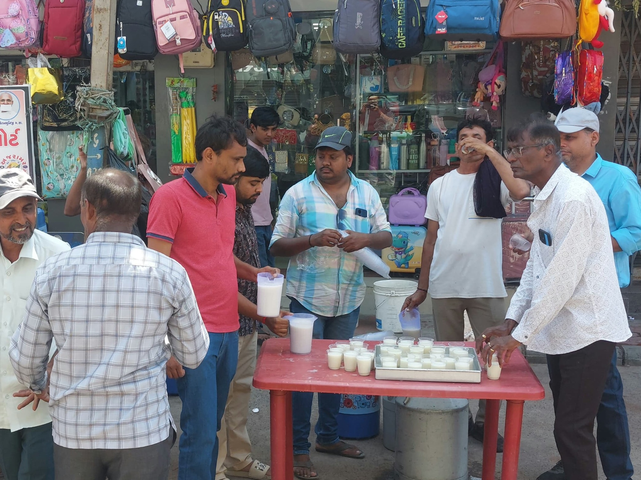 Surendranagar: AAA Distributes Cold Masala Chaas | Heat Relief