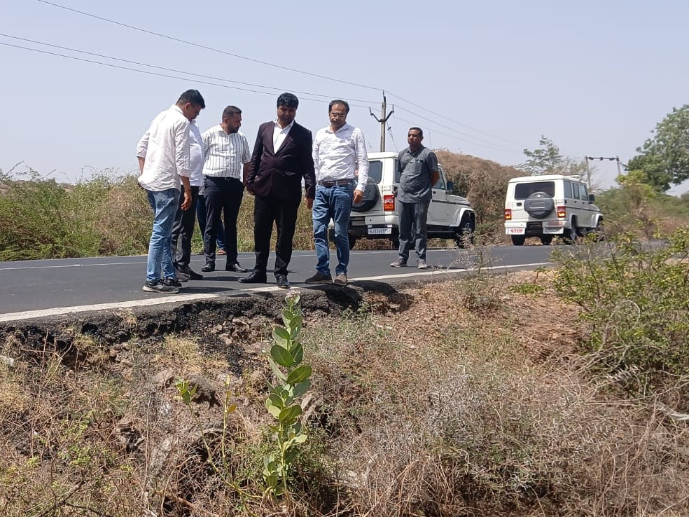 Chotila Dy Collector & MLA Inspect Road Safety | Anandpur Highway