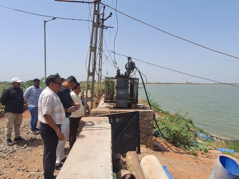 Surendranagar Water Supply Review; Commissioner JK Jadhav Dholidhaja ...