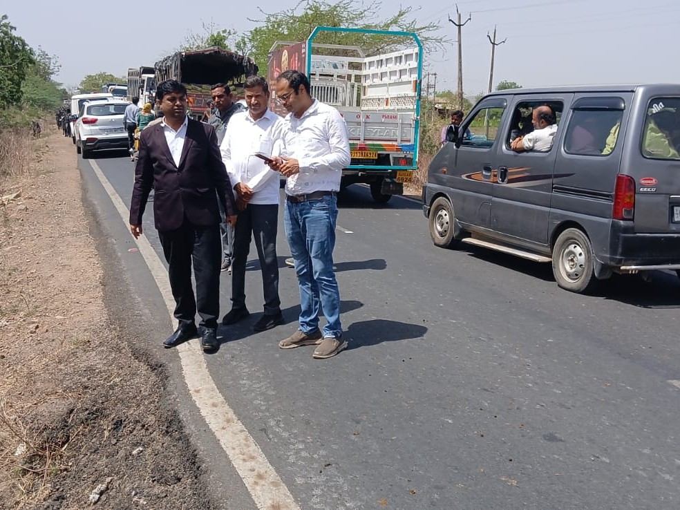 Chotila Dy Collector & MLA Inspect Road Safety | Anandpur Highway