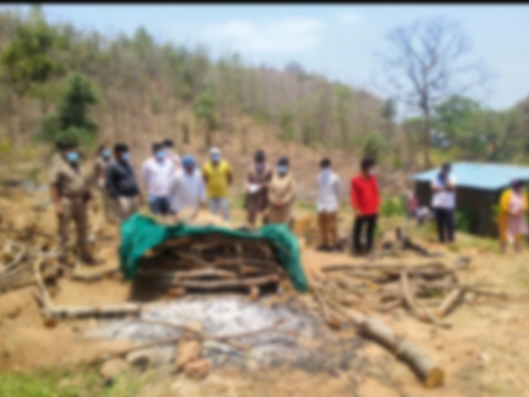 Leopard Body Found Kabutari Dam Singvad | Dang Forest Dept Post Mortem