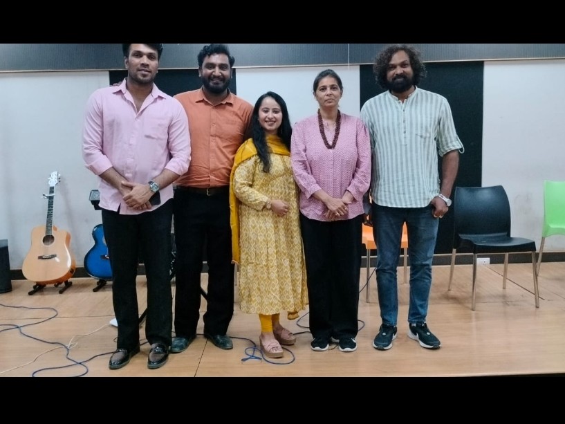 GLS University Music Workshop: Dr. Gaurang Prajapati Guides Students