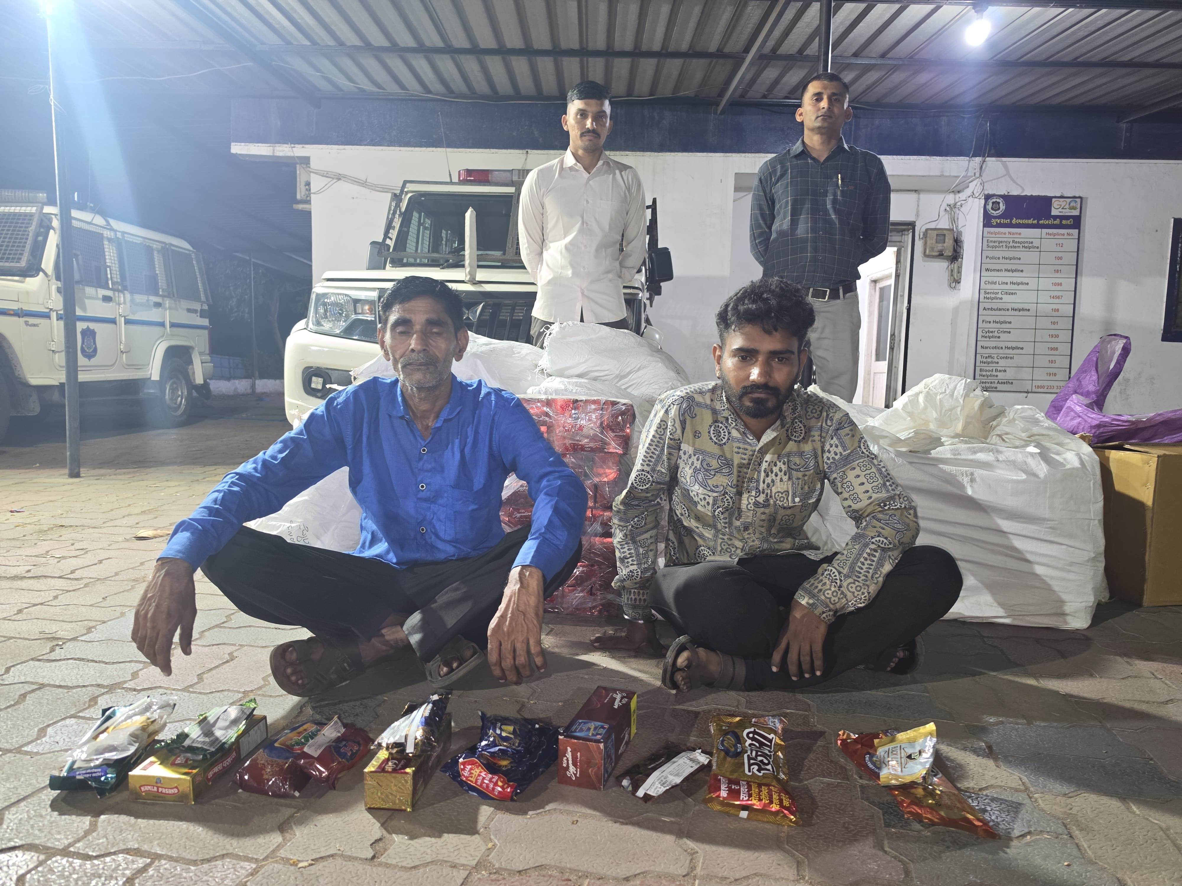 Valsad Gutka Seized; ₹2.13 Lakh Goods Confiscated | Two Arrested