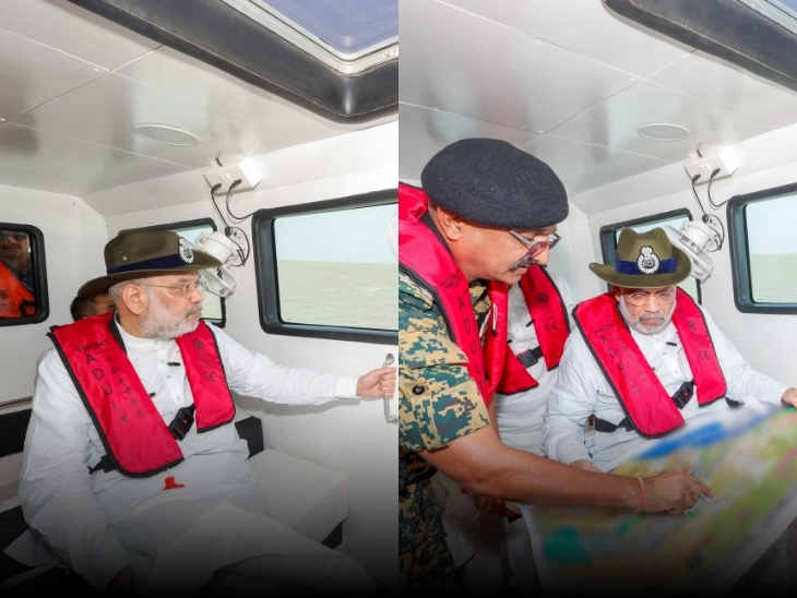 Amit Shah Visits BSF Posts; Gujarat Border Security Review
