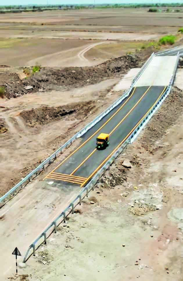 5 cell box culverts ready on Raika-Dholi road at a cost of Rs. 4 crore