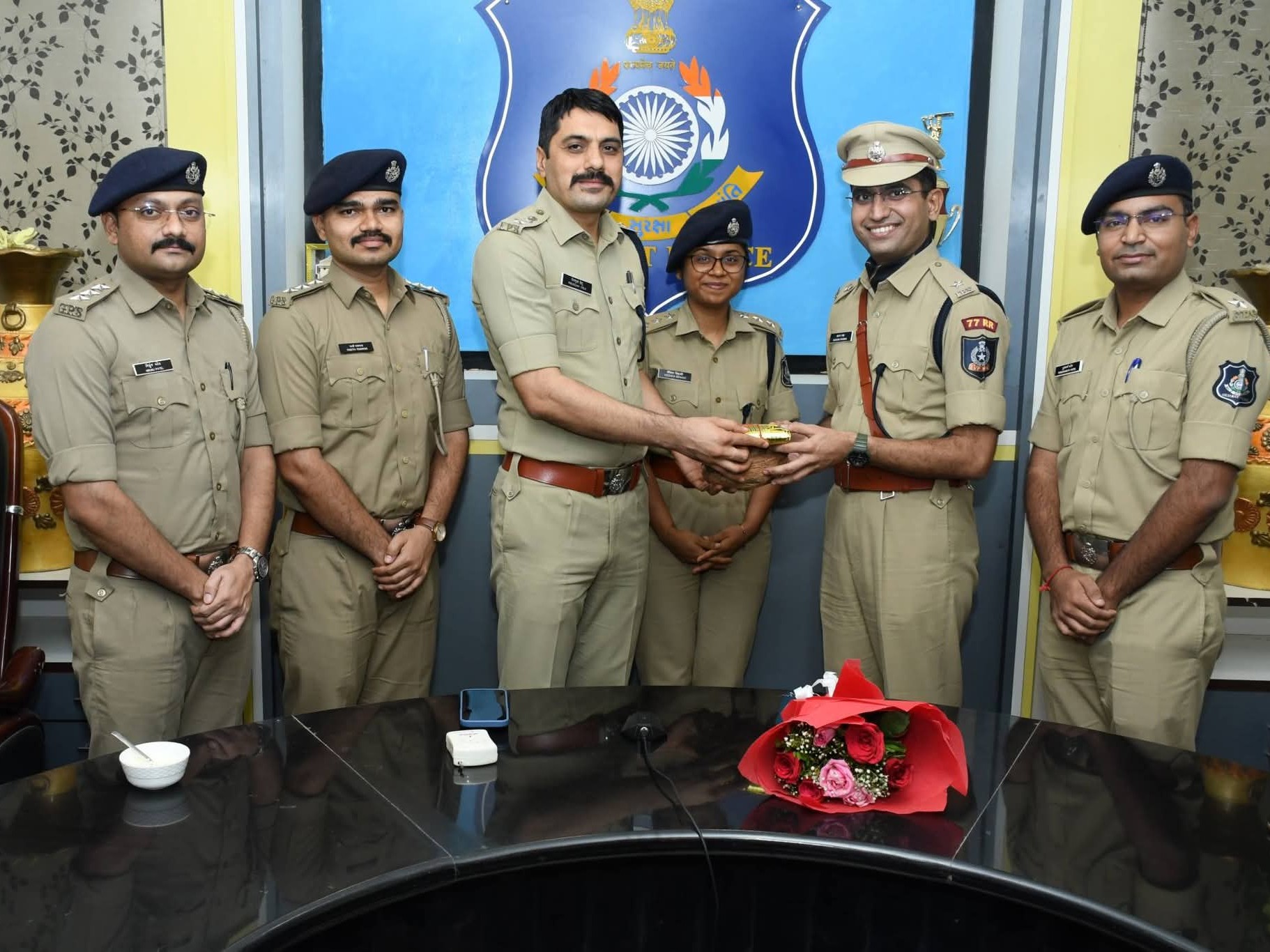 Surendranagar Police Bid Farewell to IPS Probationer Karan Panna