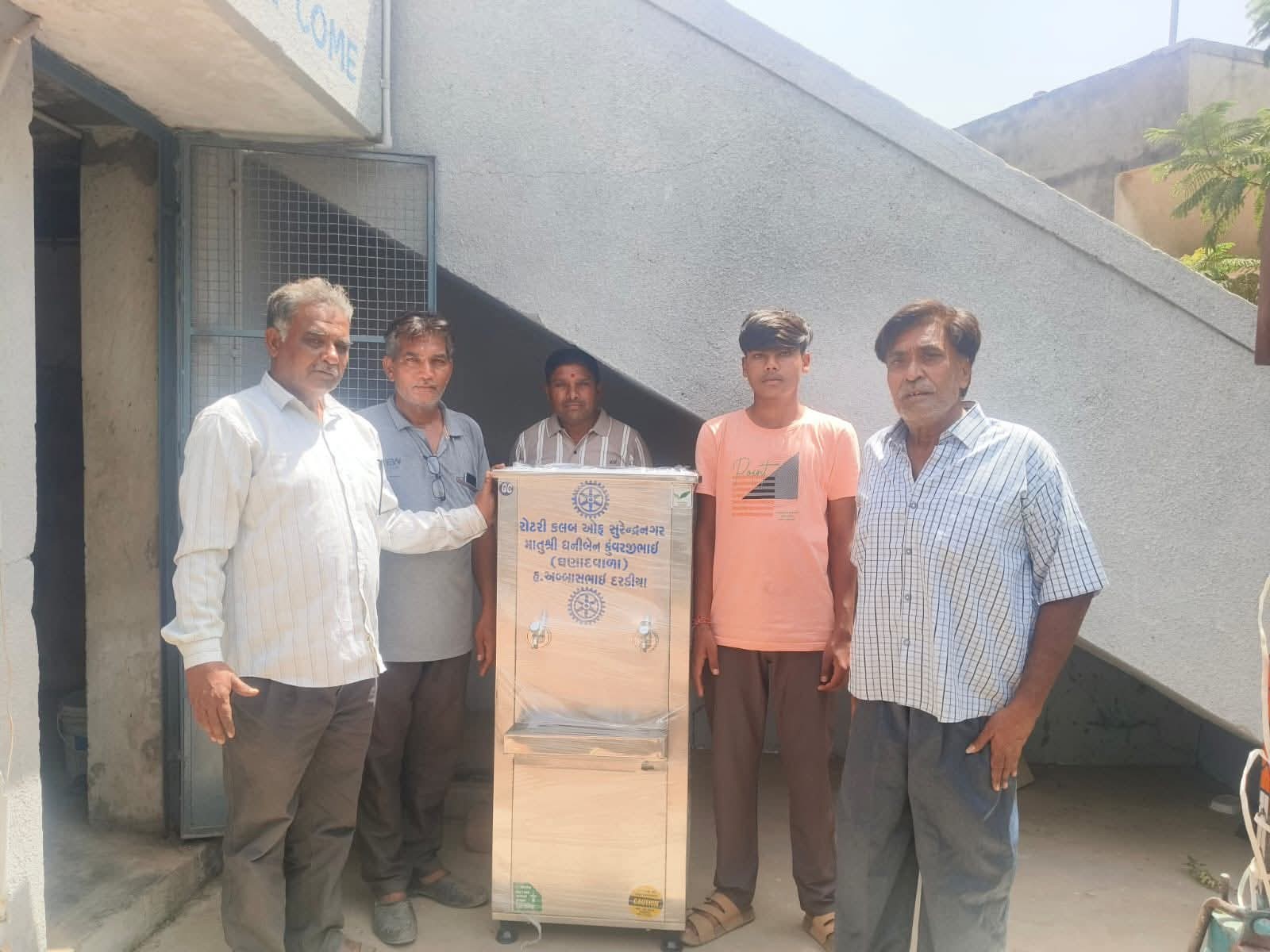 Surendranagar Rotary Club Installs 14 Water Coolers | 6 Lakh Project