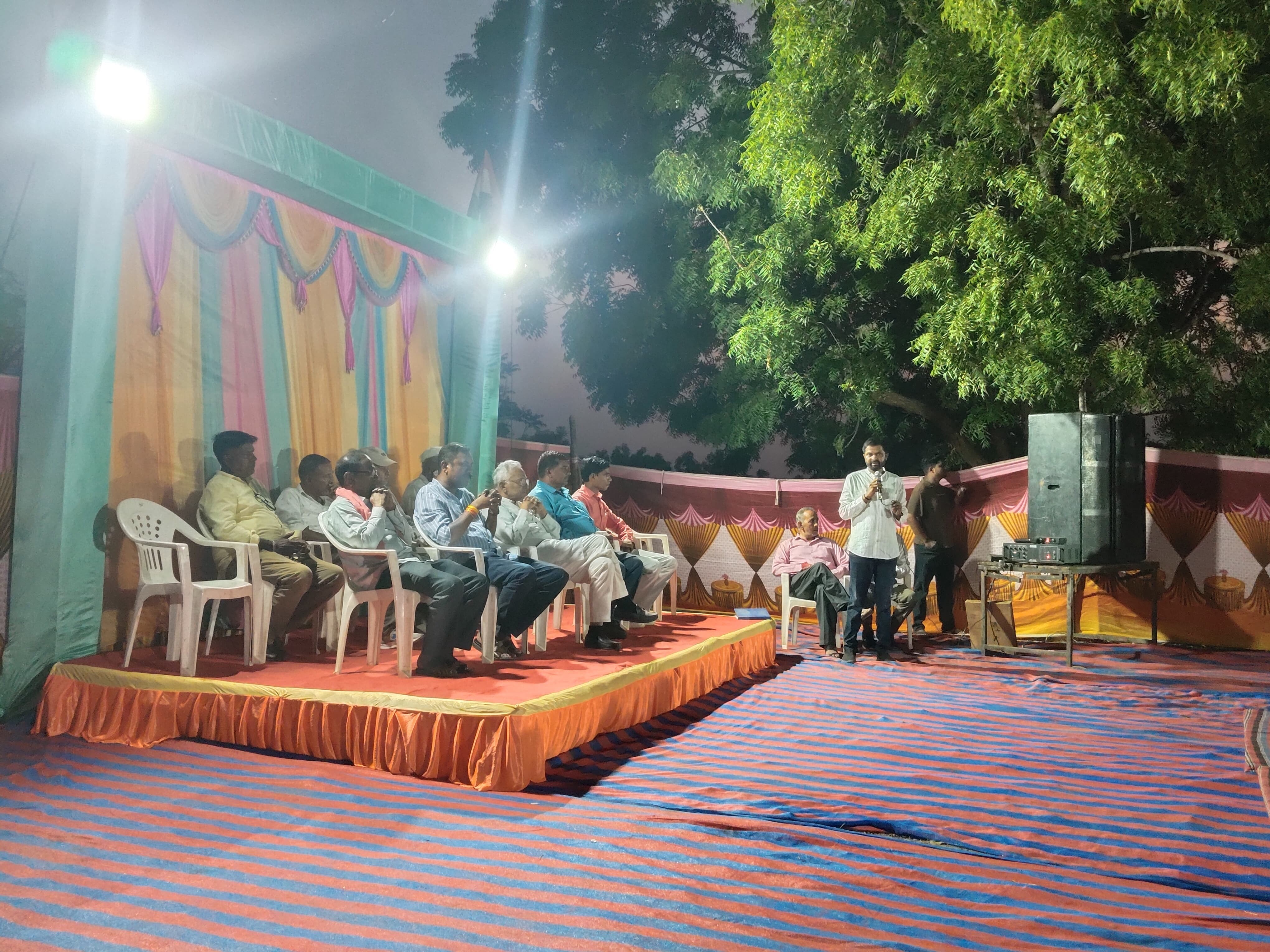 Meghraj Jalampura Congress Celebrates 6-Gad Taluka Panchayat Seat Victory
