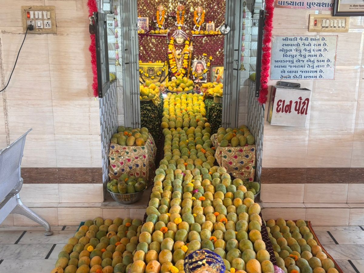 Veraval Jalram Mandir: 251kg Mango Utsav, Satsang & Maha Aarti