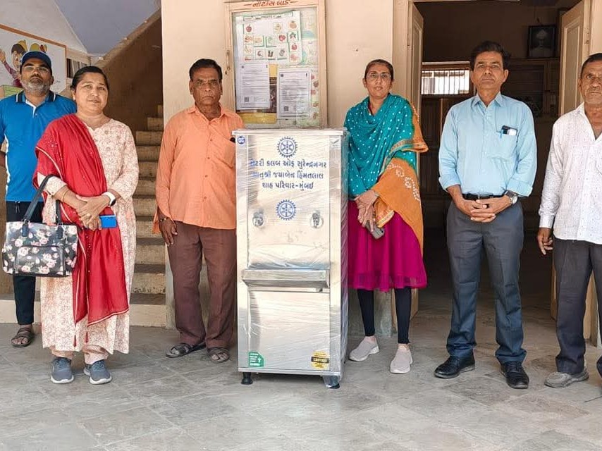 Surendranagar Rotary Club Installs 14 Water Coolers | 6 Lakh Project