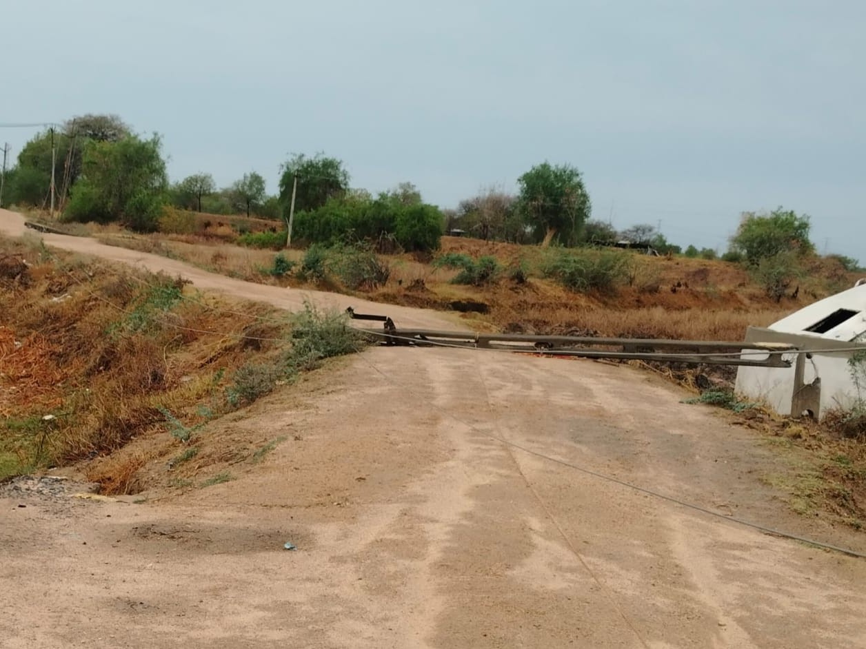 Surendranagar Rains: 19.5MM Average; Lakhthar Poles Down