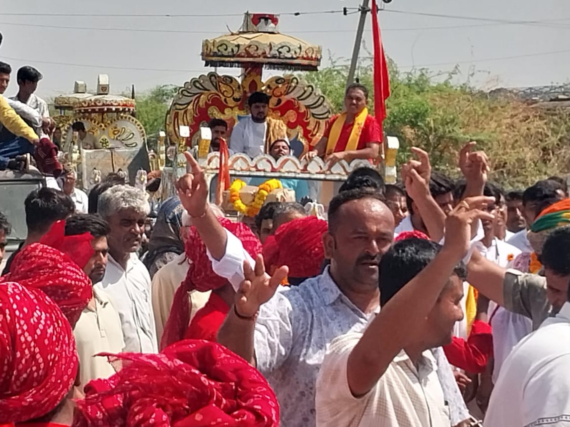 Kathakar Jogidada Shobhayatra Inauguration at Katav Dham | Bhagwat ...