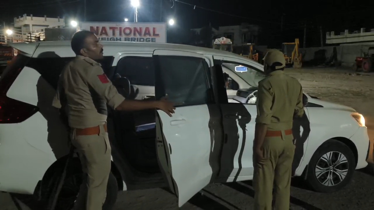 Police combing night police station, 12 vehicles detained for violating ...