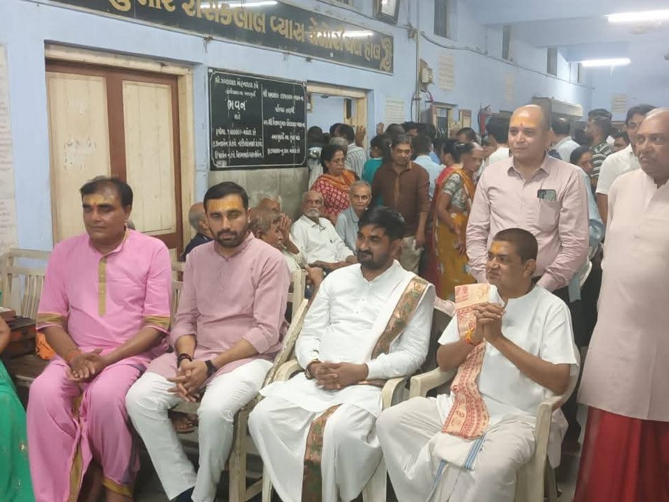 Vadhvan Bhagwat Saptah Concludes; 4000 Devotees Take Mahaprasad