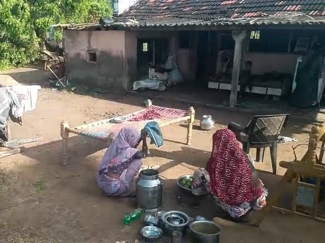 Pader Village Tree Fall Accident; Joshi Maheshbhai Farm House Cow Death