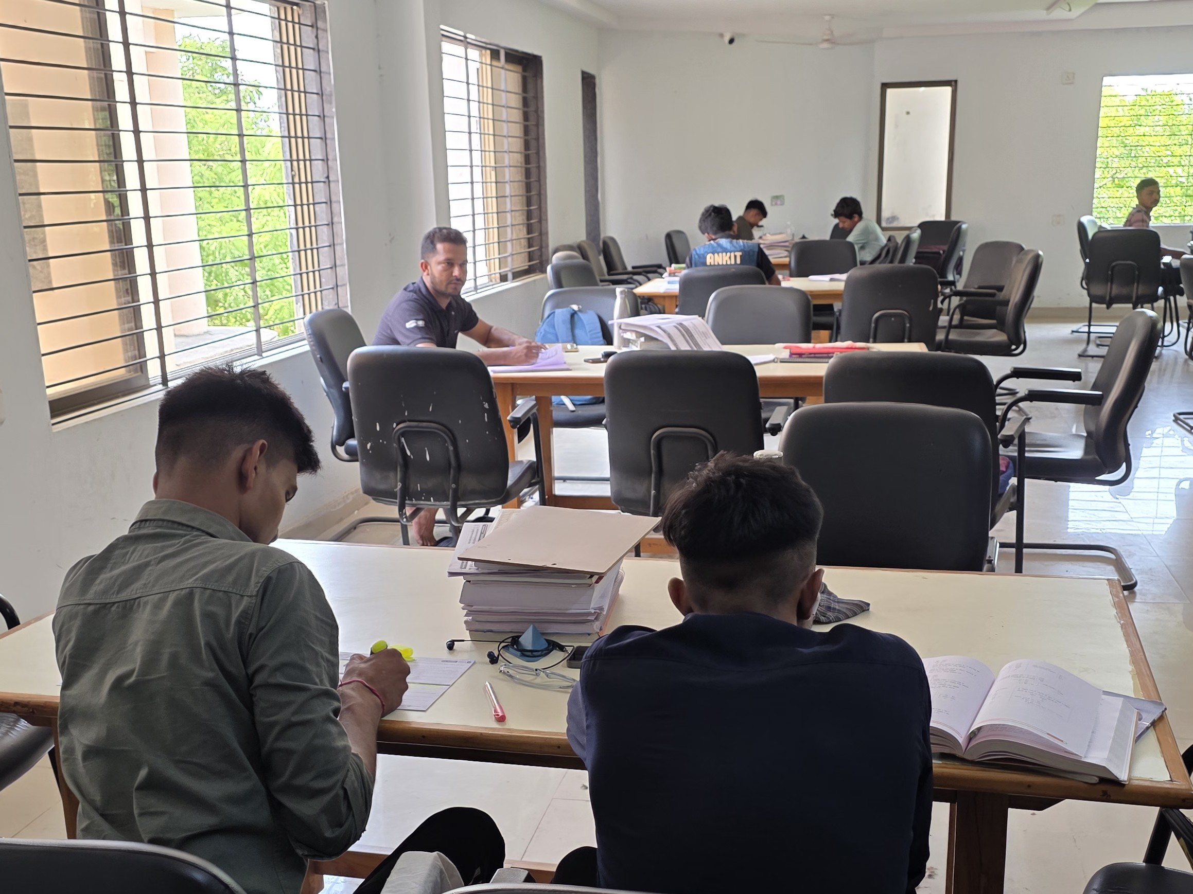 Patan University Library: 300+ Students Avail Free Reading Daily