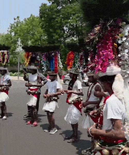 Mukesh Rathva Bjp Nomination; Tribal Dance Celebrates Gujarat Rajya ...