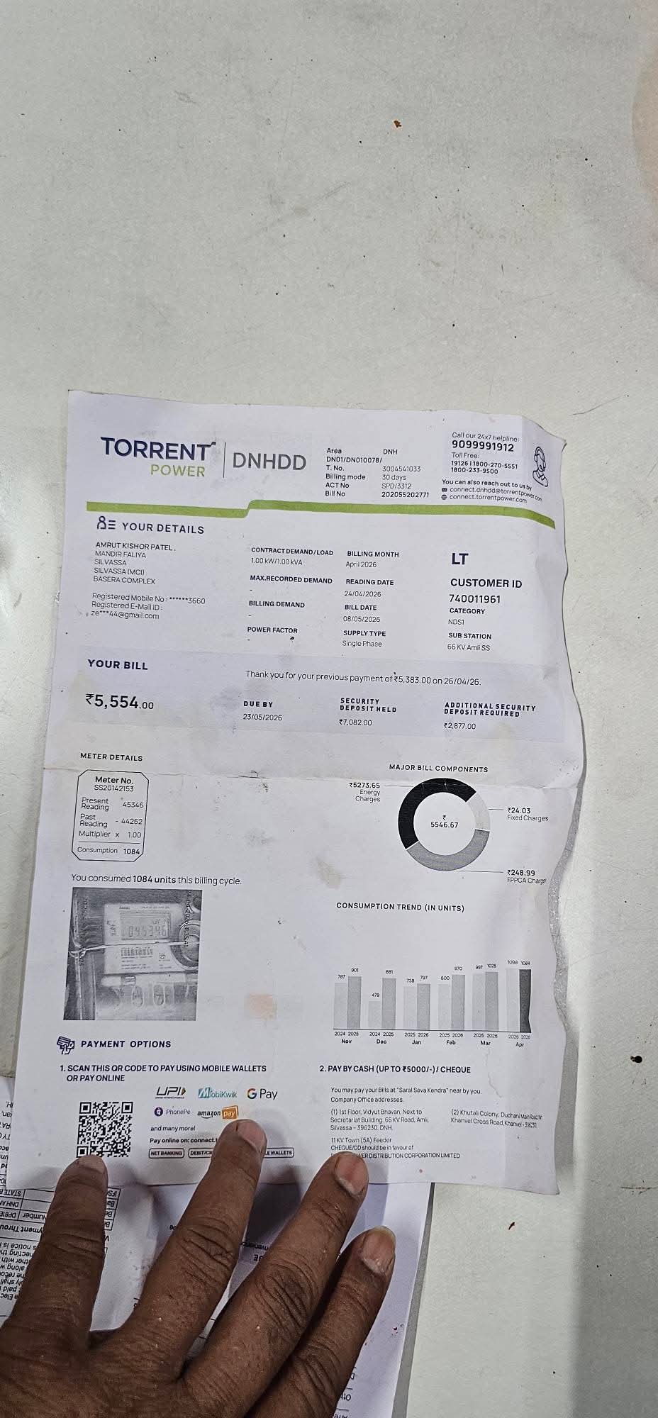Torrent company suddenly increases electricity bill