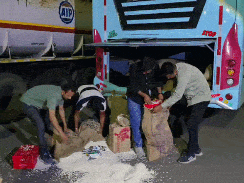 Surat Luxury Bus Liquor Seized; Mamar Parcels Hide Alcohol