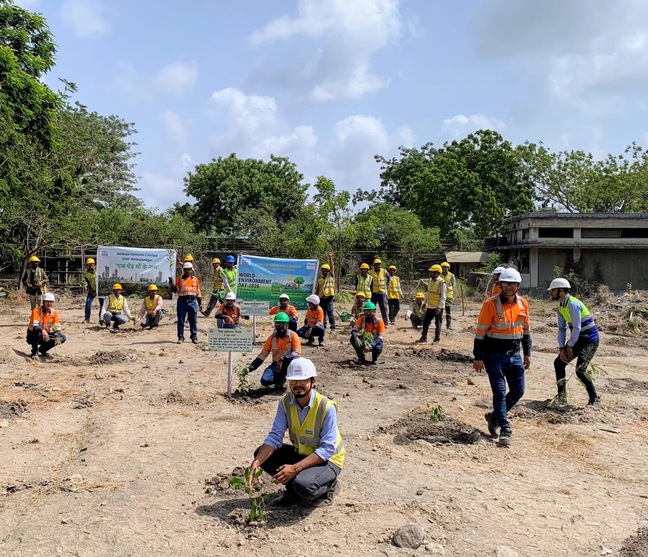 Target of planting 15,000 trees