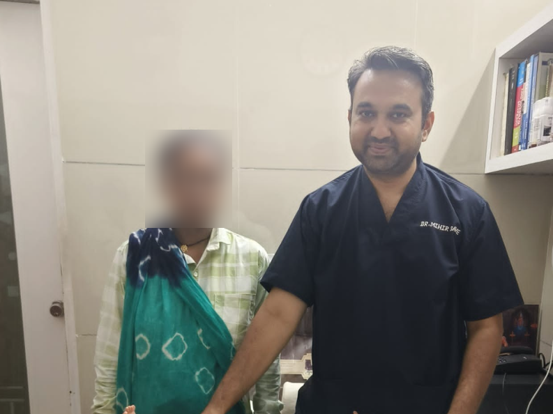 Patan Janata Hospital Doctor Team Successful Cesarean Triplets