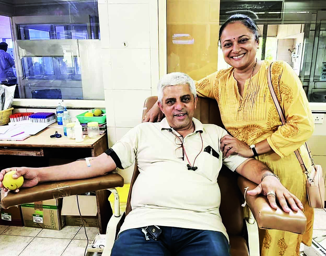 Bhavesh from Dharampur became an inspiration by donating blood 148 times