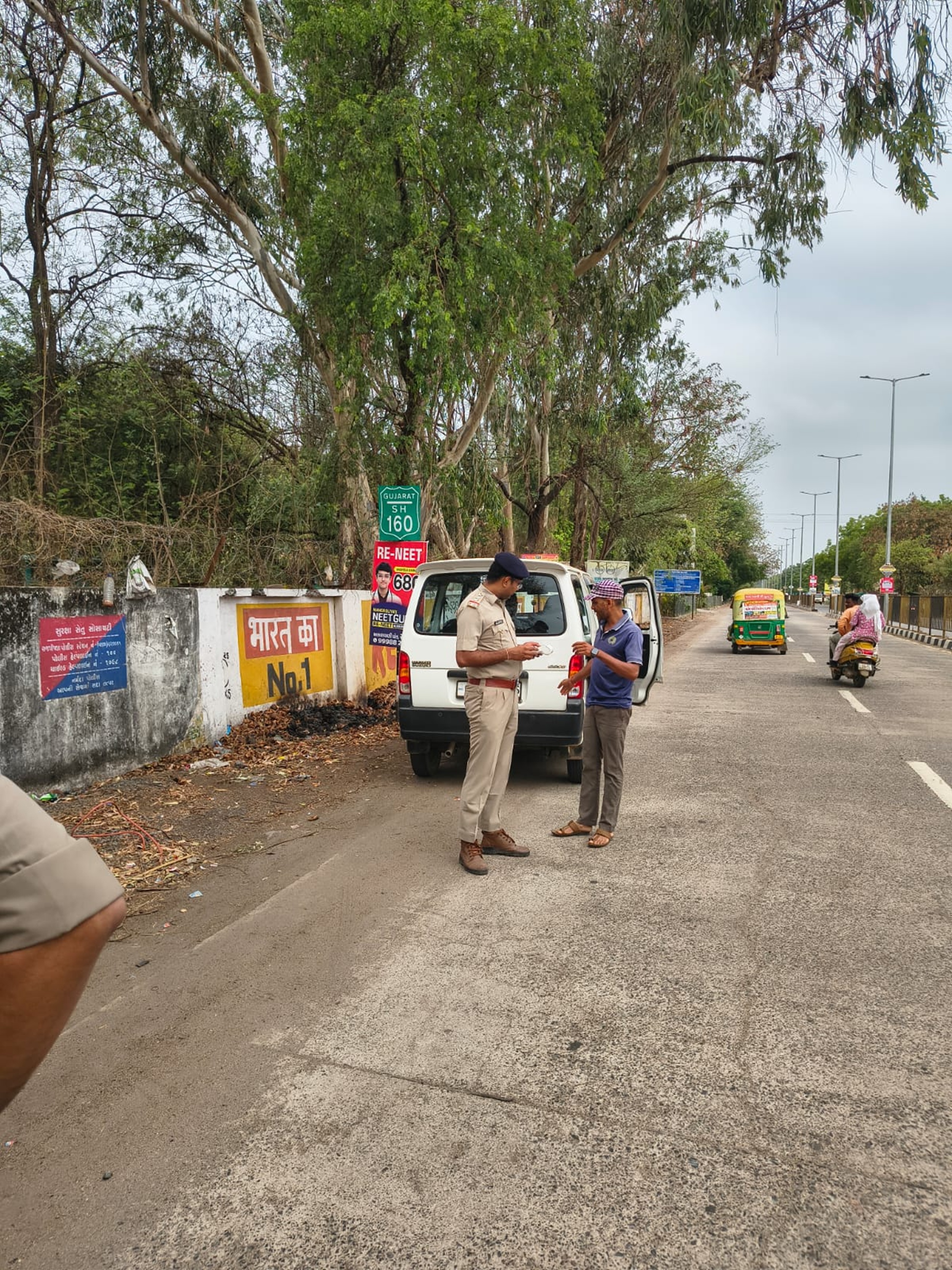 Appealed to strictly follow all traffic rules