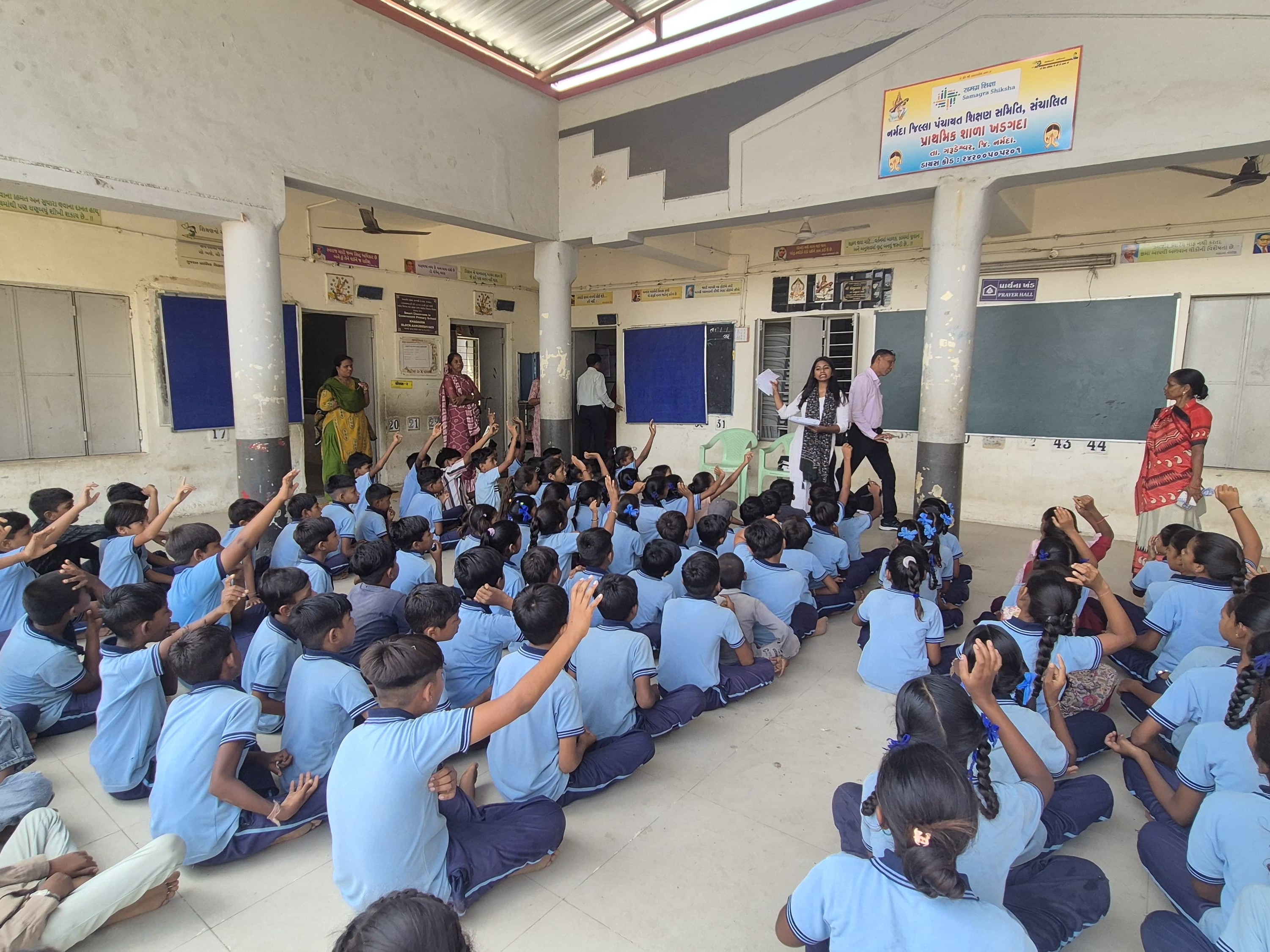 Khadgada Primary School Entry Awareness Rally | Education for All