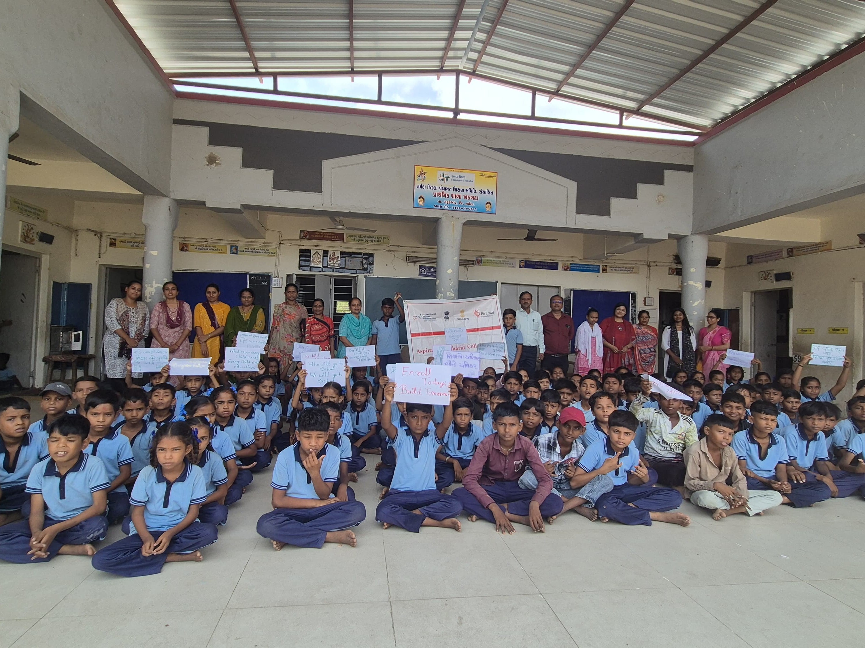 Khadgada Primary School Entry Awareness Rally | Education for All