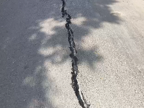 Surat Road Collapse: 500m Cracks, Dumper Submerges; Corruption Alleged