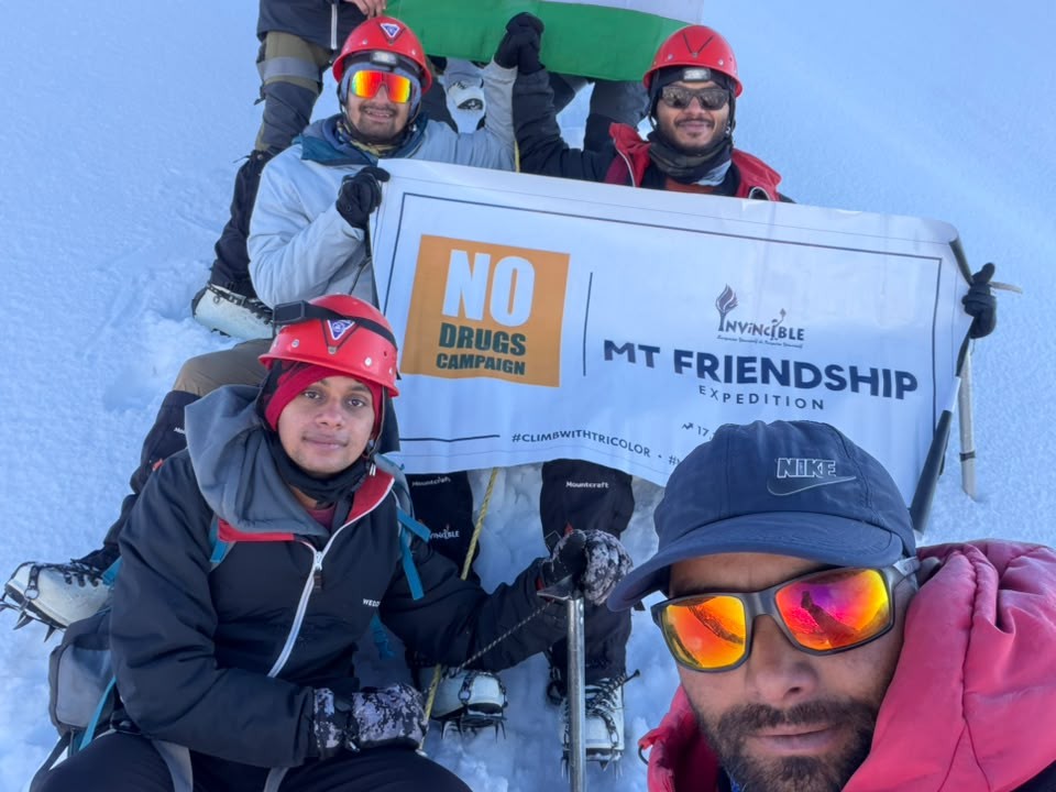 Idars Arch Patel Summits 17,350 Ft Friendship Peak | North Gujarat Pride