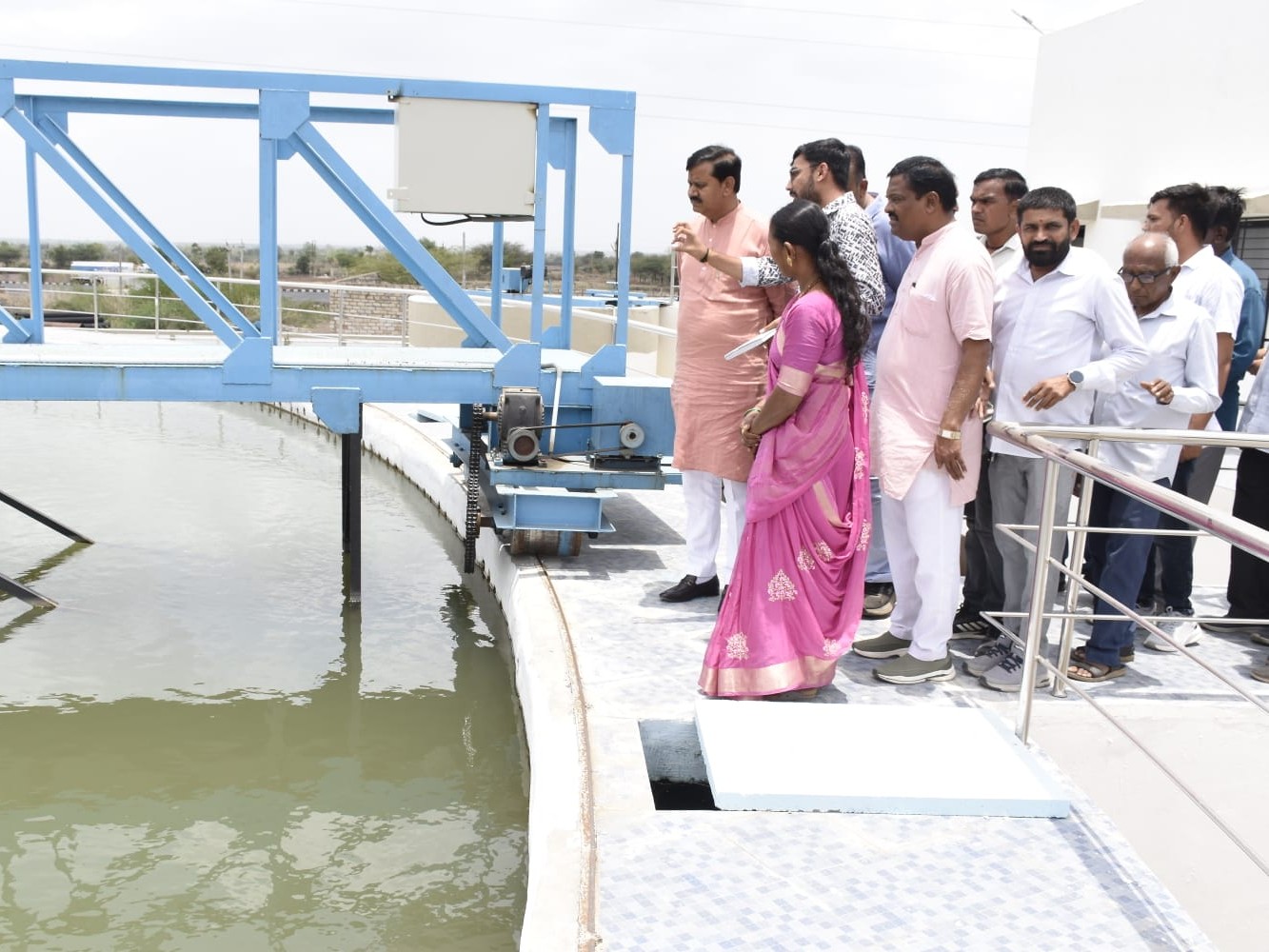 Surendranagar: Jagdishbhai Makwana Inspects Fulgram Water Plant | Photos