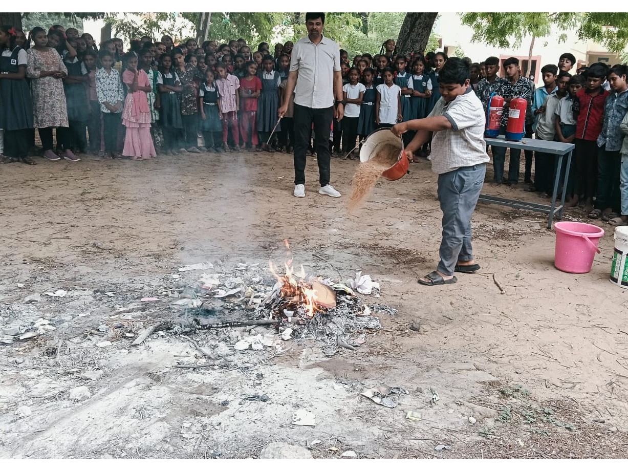 Dabka High School Conducts Disaster Management Training for Students