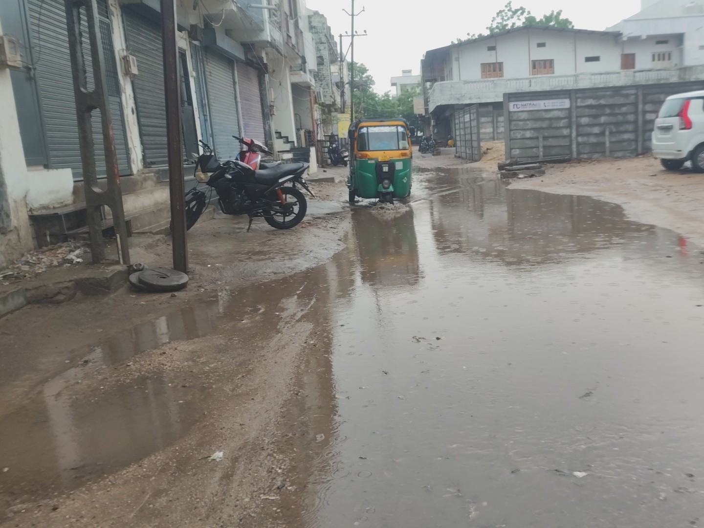 Bodeli Rain Waterlogging; Cool Weather After Second Day Downpour