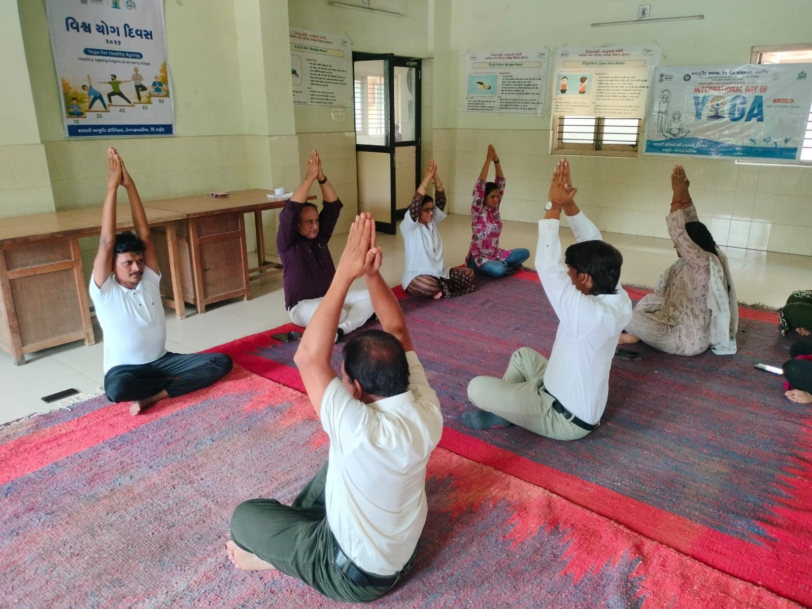 Dahod Ayurveda Yoga Camps for Healthy Aging in Devgadh Baria