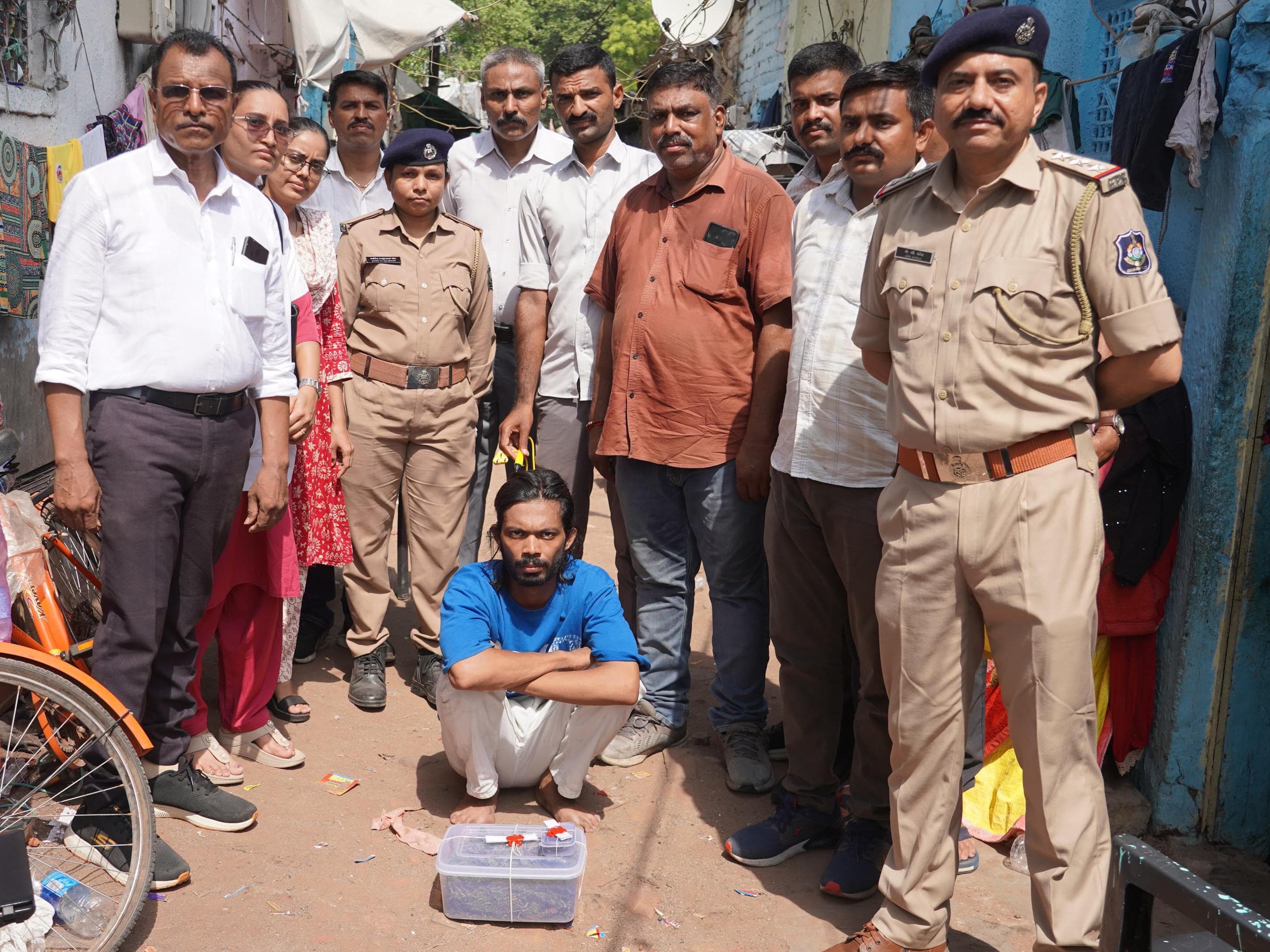 Panigate Police Nab Ganja Accused; NDPS Act Case in Vadodara