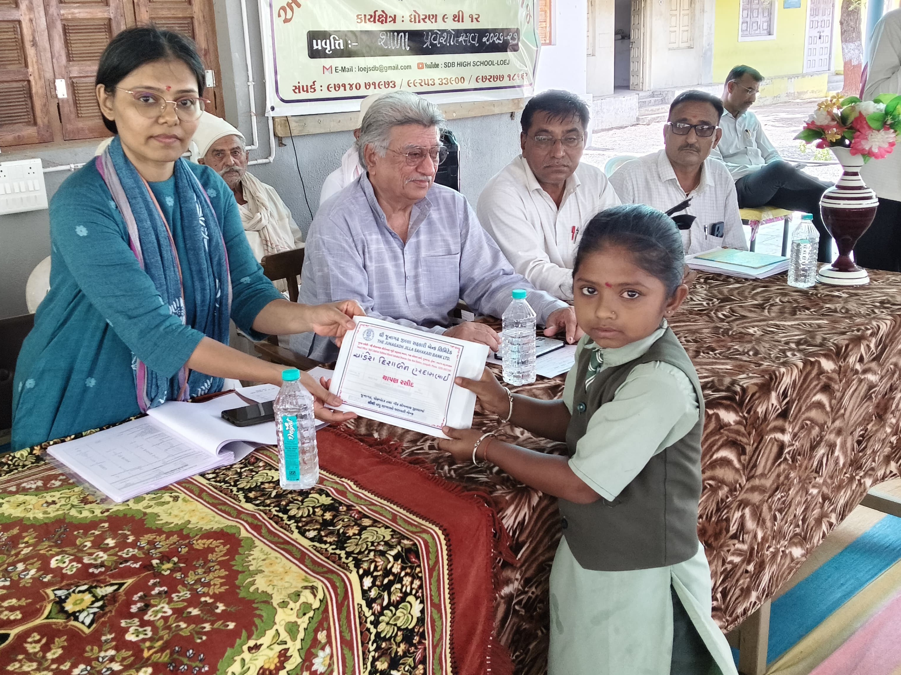 Lakhmanbhai Nandaniya Trust Unique Initiative; Loej High School Girls Bond