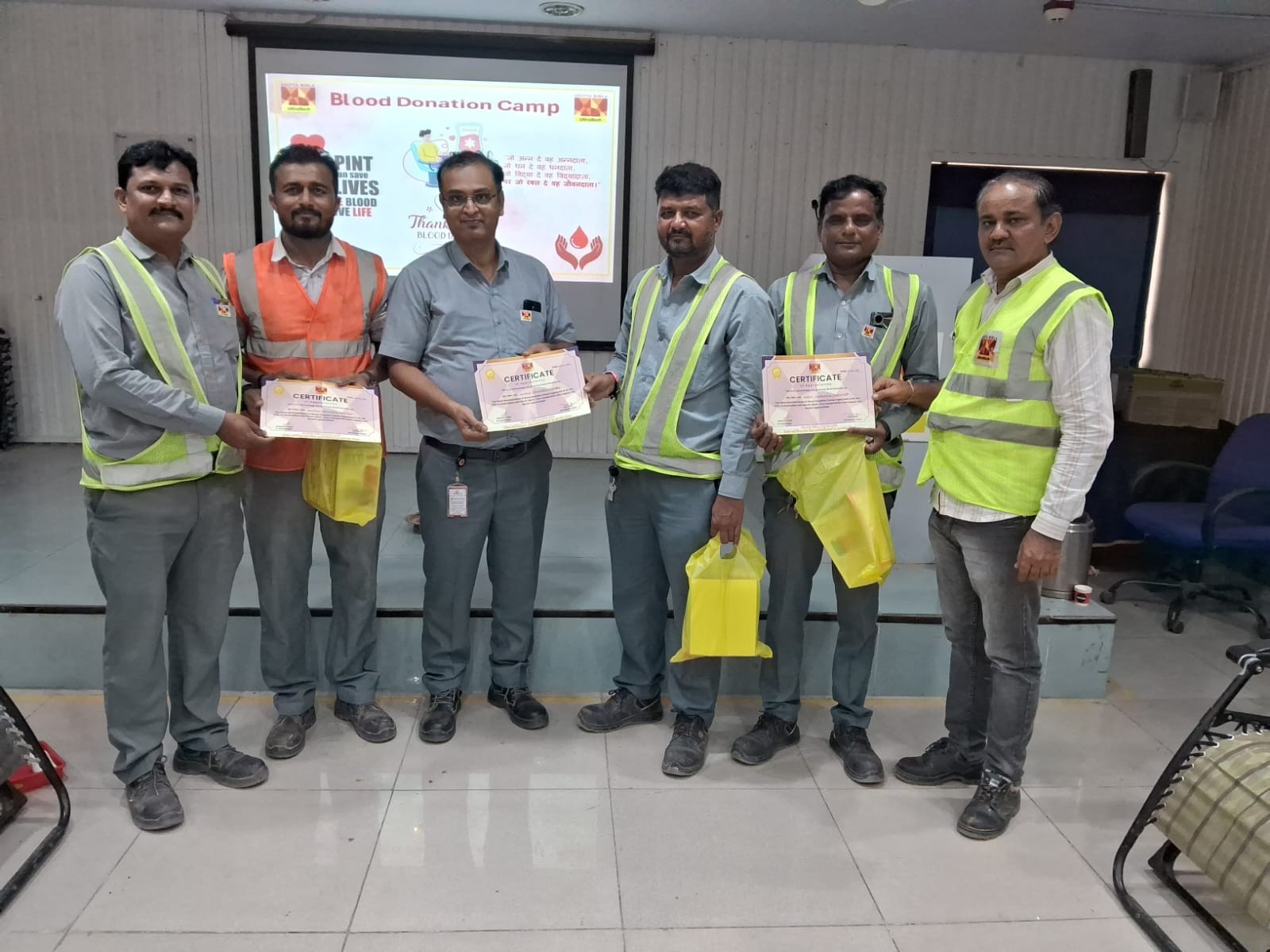 Jaffrabad Blood Donation Camp: 115 Units Collected by Cement Company