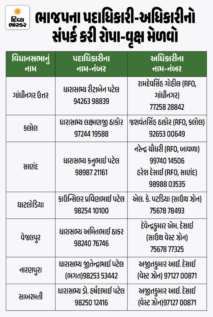 Green Gandhinagar Campaign; Amit Shah to Launch 1.25 Crore Tree ...